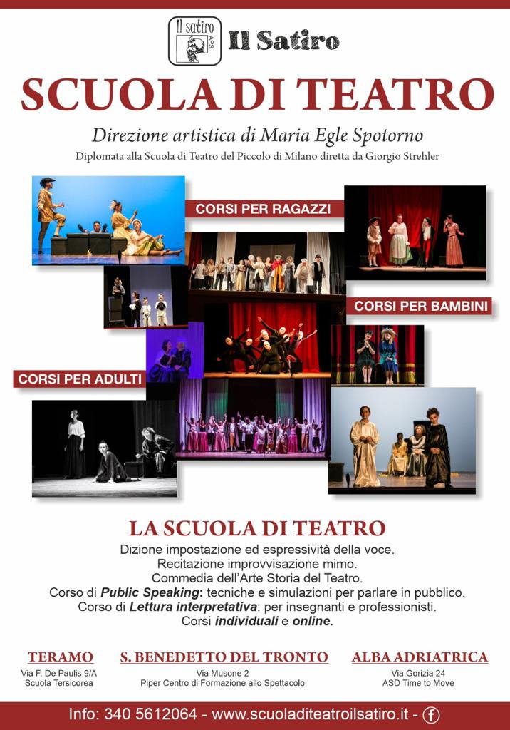 Open Day 2023/2024 - Scuola di Teatro Il Satiro